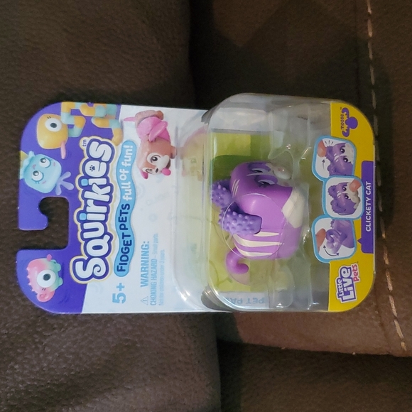 Toys | Little Live Pets Squirkies Clickety Cat Purple Fidget 222 New ...